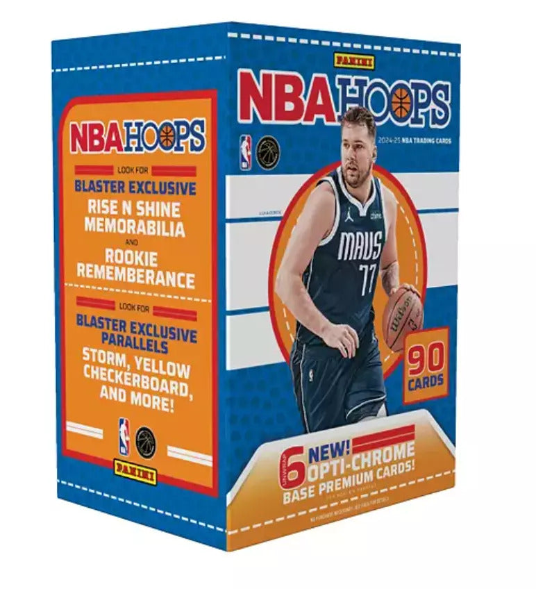 2024-2025 Panini NBA Hoops Basketball Blaster Box – Hobby Card Shop