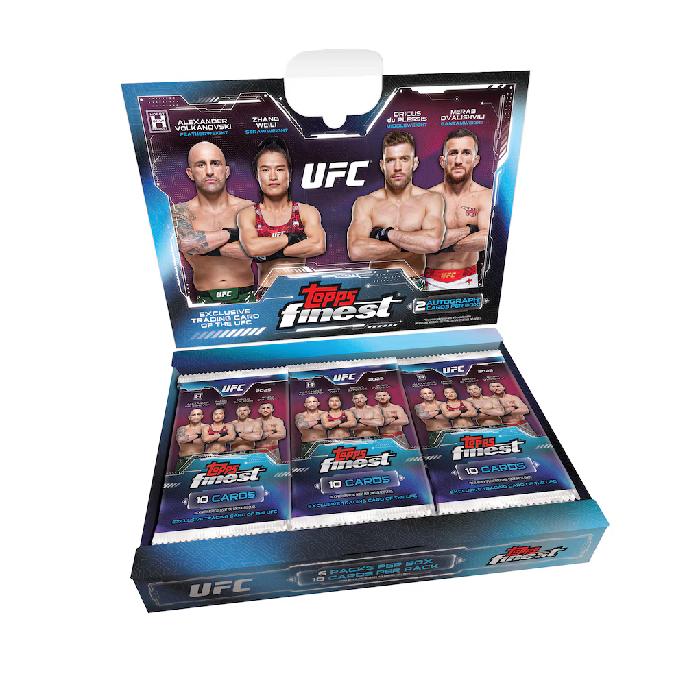 2025 Topps UFC Finest Hobby Box – Hobby Card Shop
