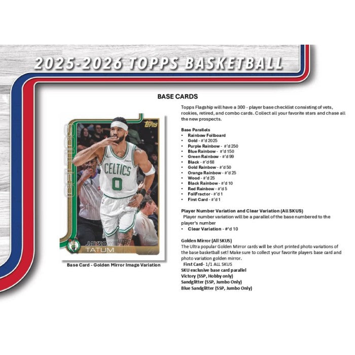 2025-2026 Topps Basketball Hobby Box – Hobby Card Shop