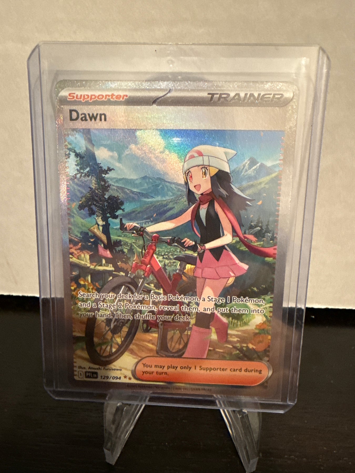 Pokemon TCG 2025 Dawn Phantasmal Flames Special Illustration Rare Trai ...