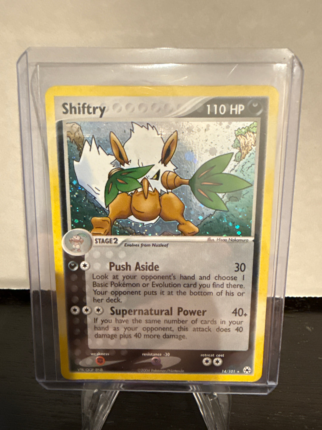 Pokemon TCG 2004 Shiftry Hidden Legends Holo, 14/101 – Hobby Card Shop