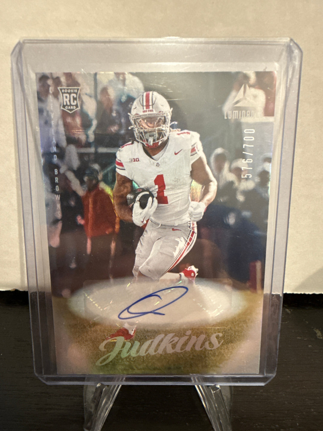 Quinshon Judkins 2025 Panini Luminance Rookie Auto, 576/700 – Hobby ...