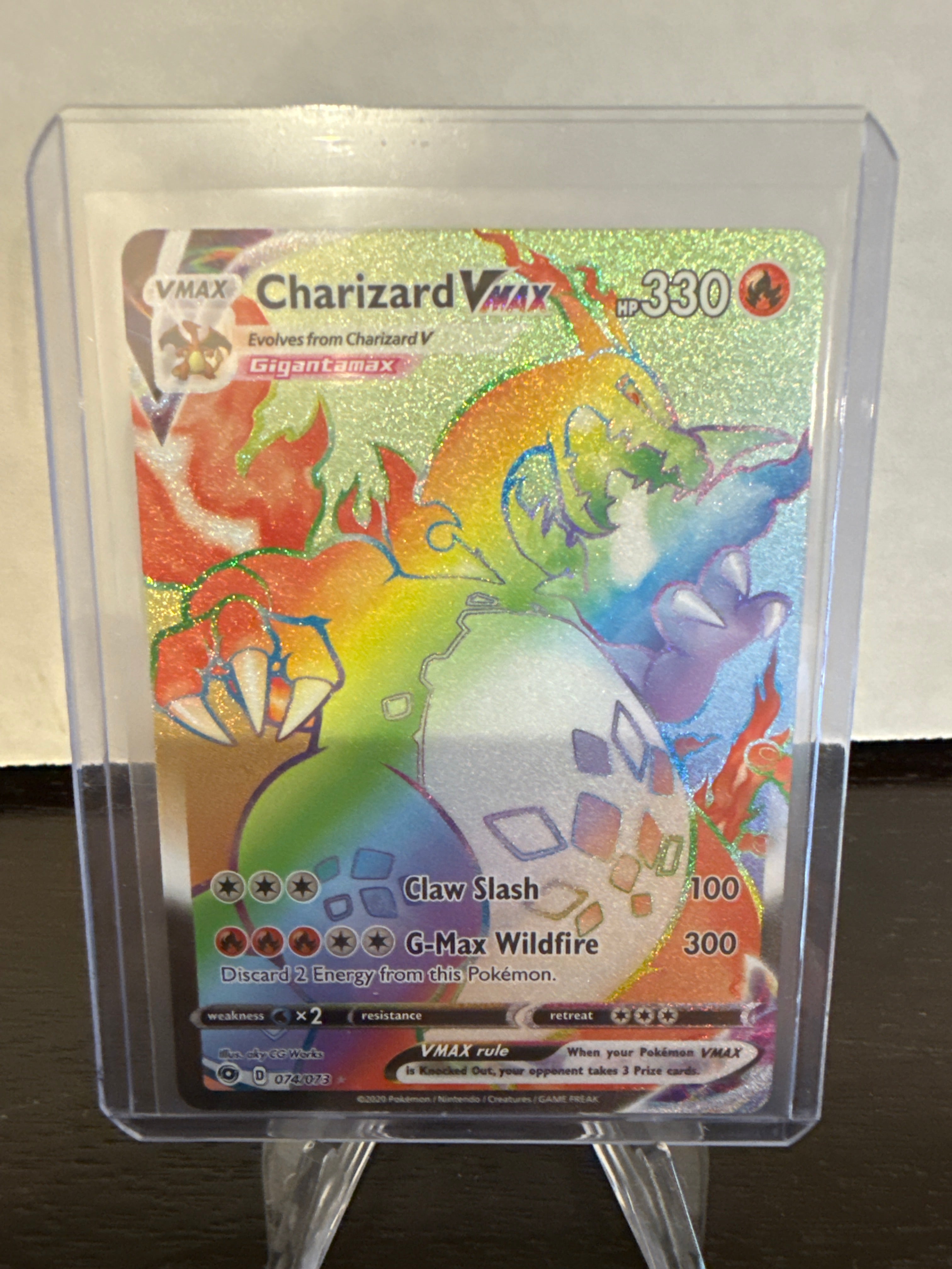 Pokemon TCG 2020 Charizard VMax Champions Path Secret Rare Full Art, 0 ...