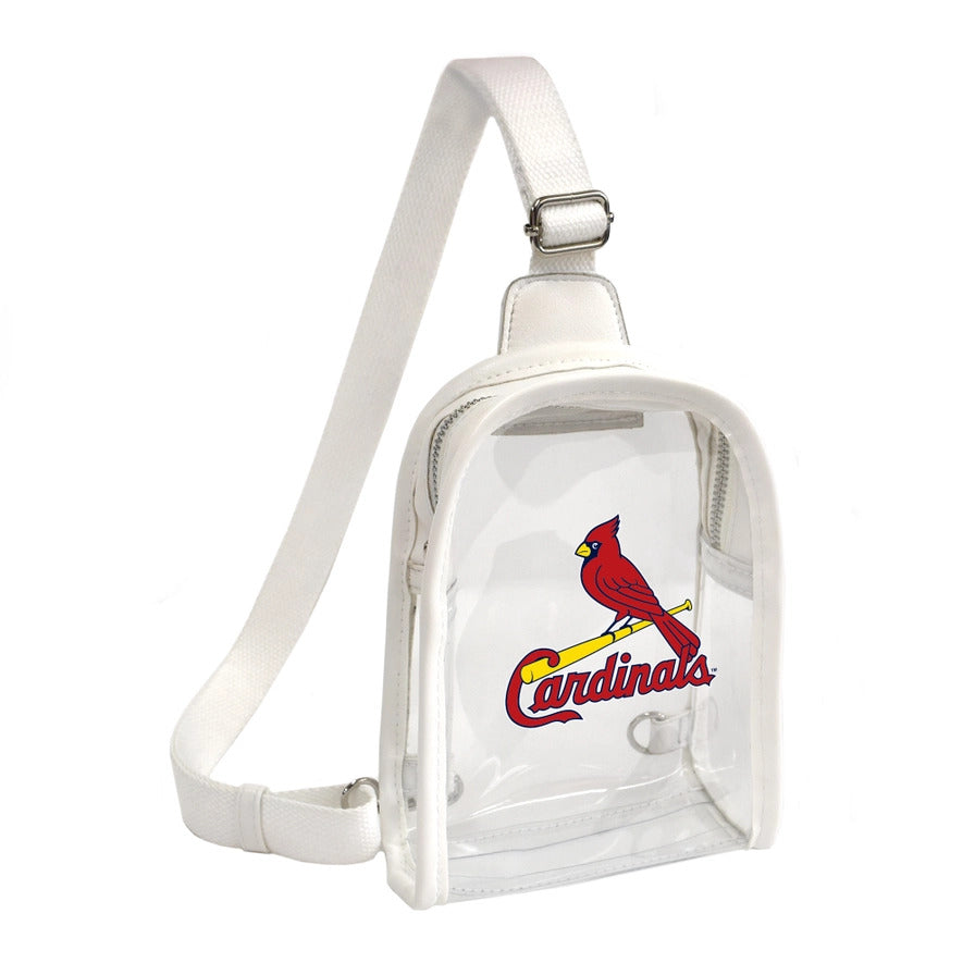 MLB St Louis Cardinals Clear Sling Bag – Hobby Card Shop