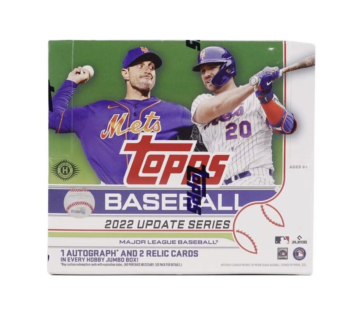 2022 Topps Update Series Baseball HTA Hobby Jumbo Box – Hobby Card Shop